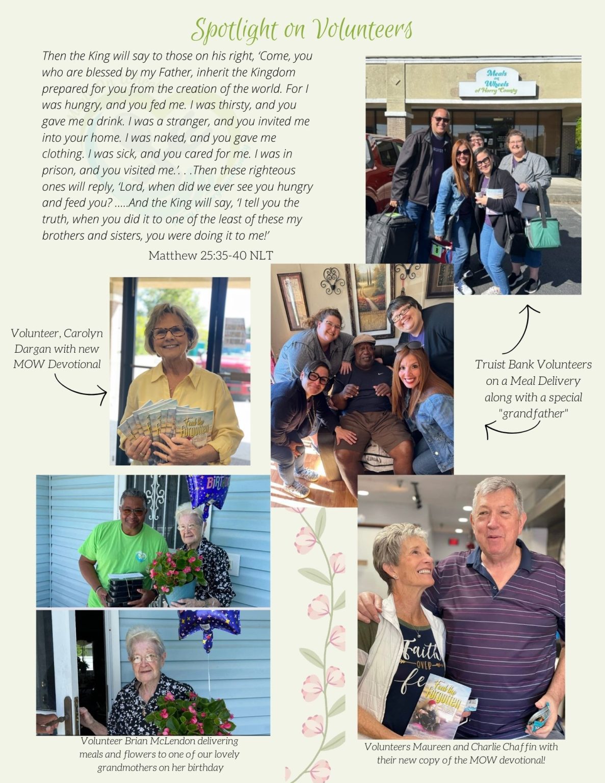 Newsletters - Meals on Wheels : Meals on Wheels