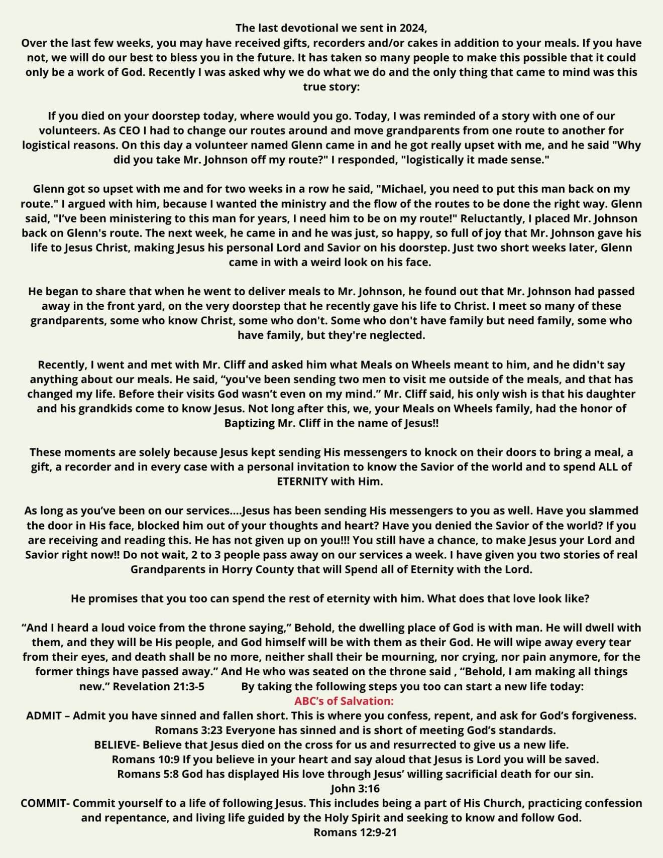 Newsletters - Meals on Wheels : Meals on Wheels